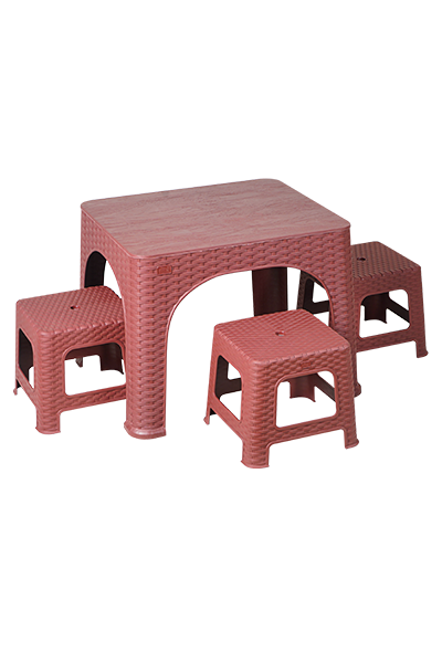 Coffee Table + Stool :: Ever Plastic